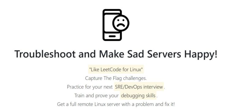 無料のLinuxのトラブルシューティング練習サイト「sadservers.com」 | 運用エンジニアの覚え書き